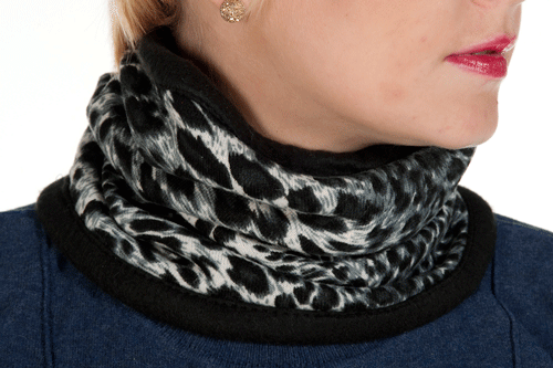 Leopard Skin Neck Warmer (Pack of 12)