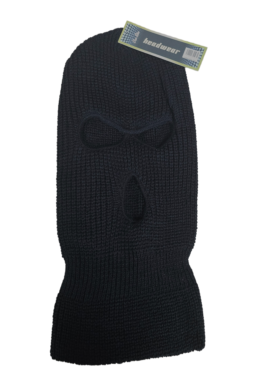 Active Star Plain Black Balaclava