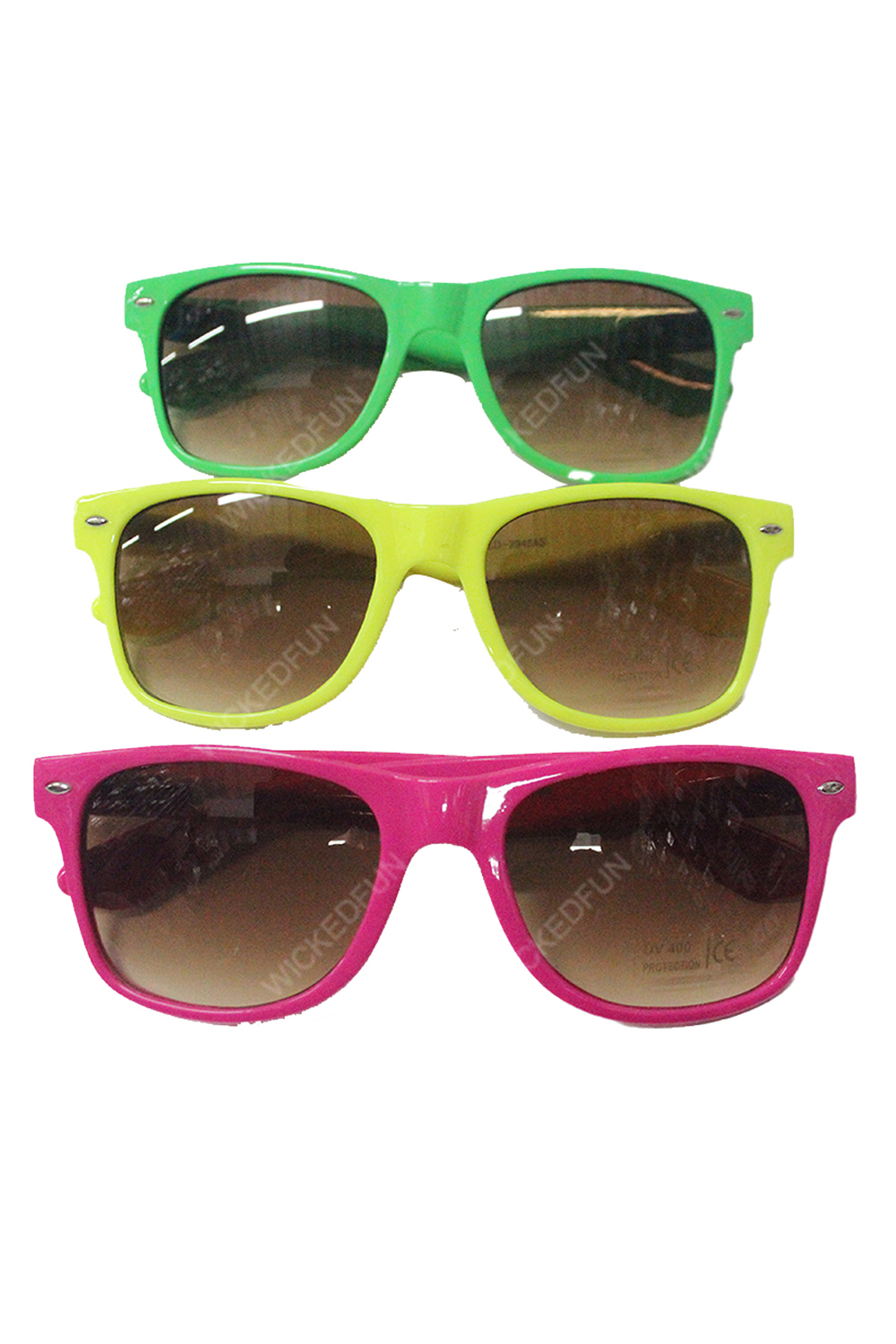 Wholesale Neon Colored Frame Glasses