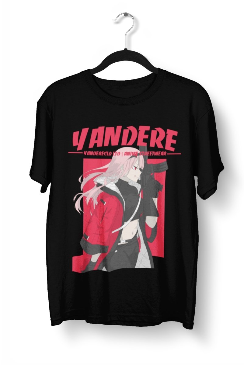 Darling / Yandere - Black Tee - yandereclo