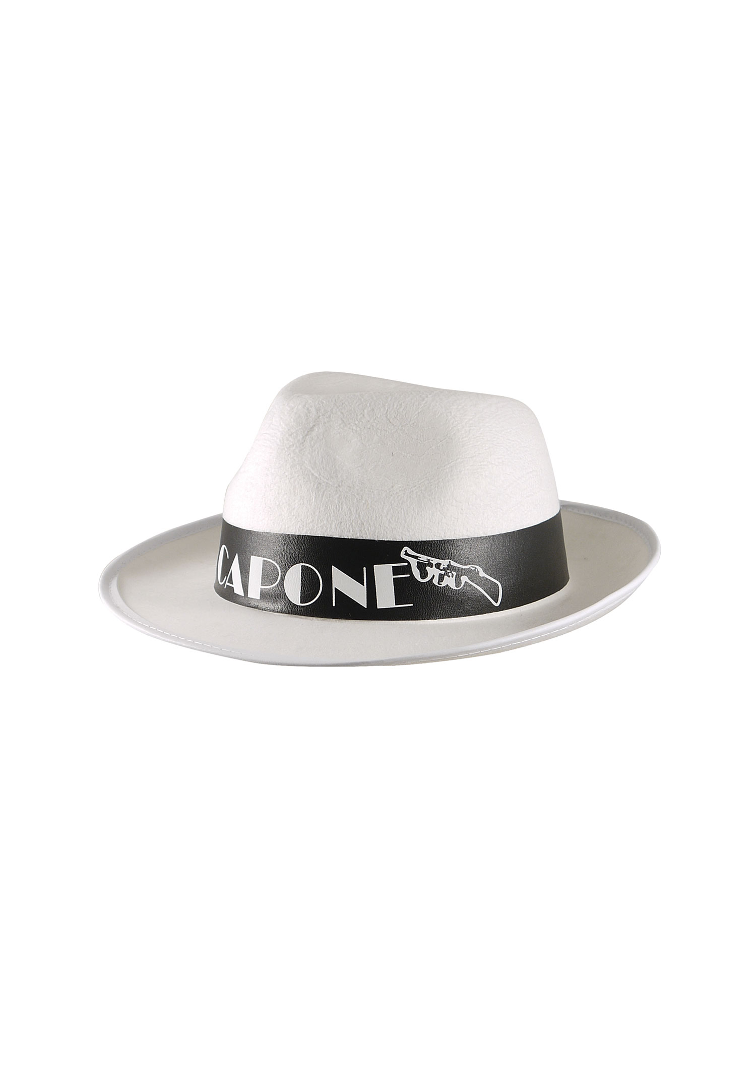 Wickedfun Hat Gangster White Al Capone Adult
