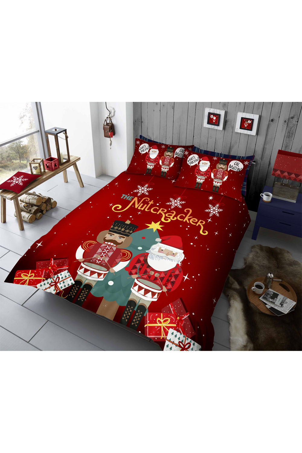 XMAS NUTCRACKER DUVET SET