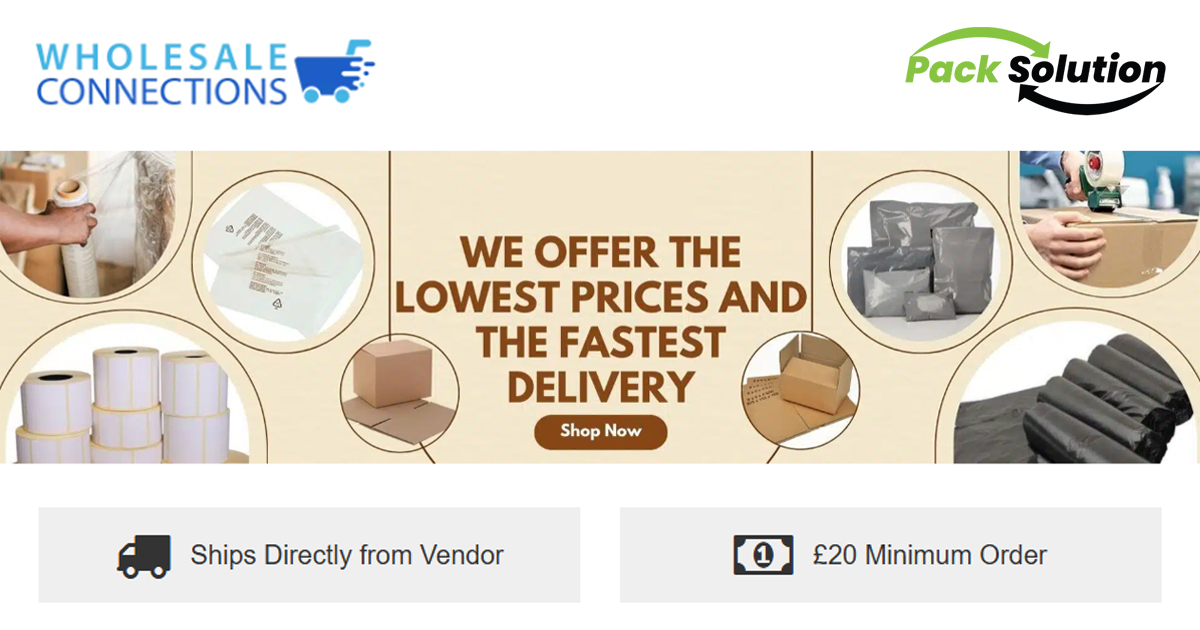 Pack Solution | Wholesale Packaging, Boxes, Wraps and More