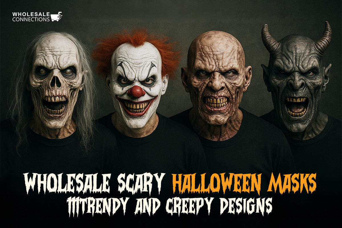 Wholesale Scary Halloween Masks – Trendy & Creepy Designs in 2025